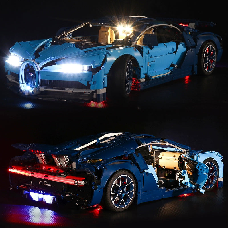 LED Light Kit for LEGO® Technic Porsche 911 GT3 RS 42056 – brickzonehub