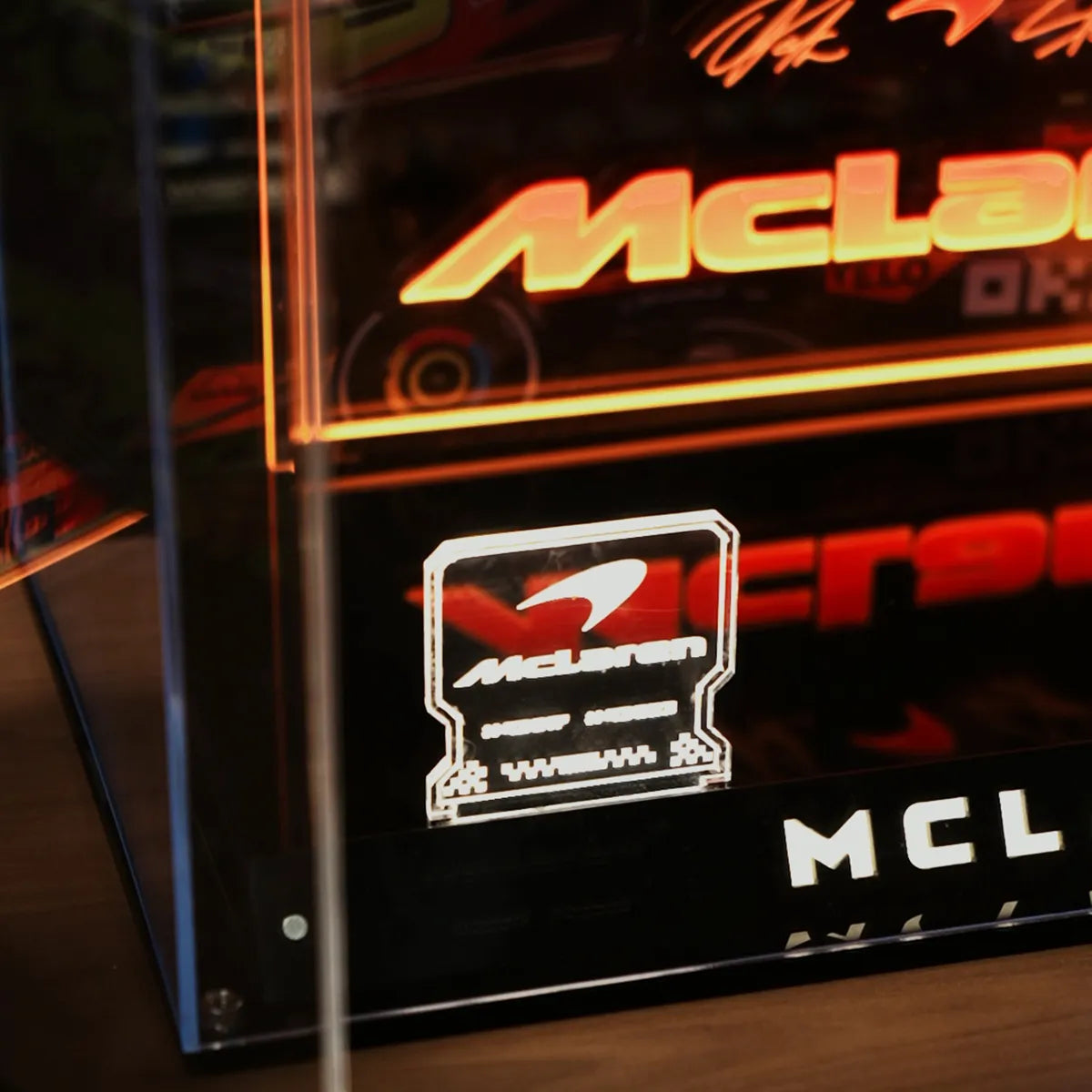 Acrylic Display Case for LEGO® McLaren Helmets 43023/43017 – brickzonehub